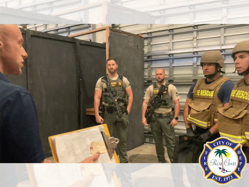 Palm Coast Fire Department participates in Active Threat Incident ...