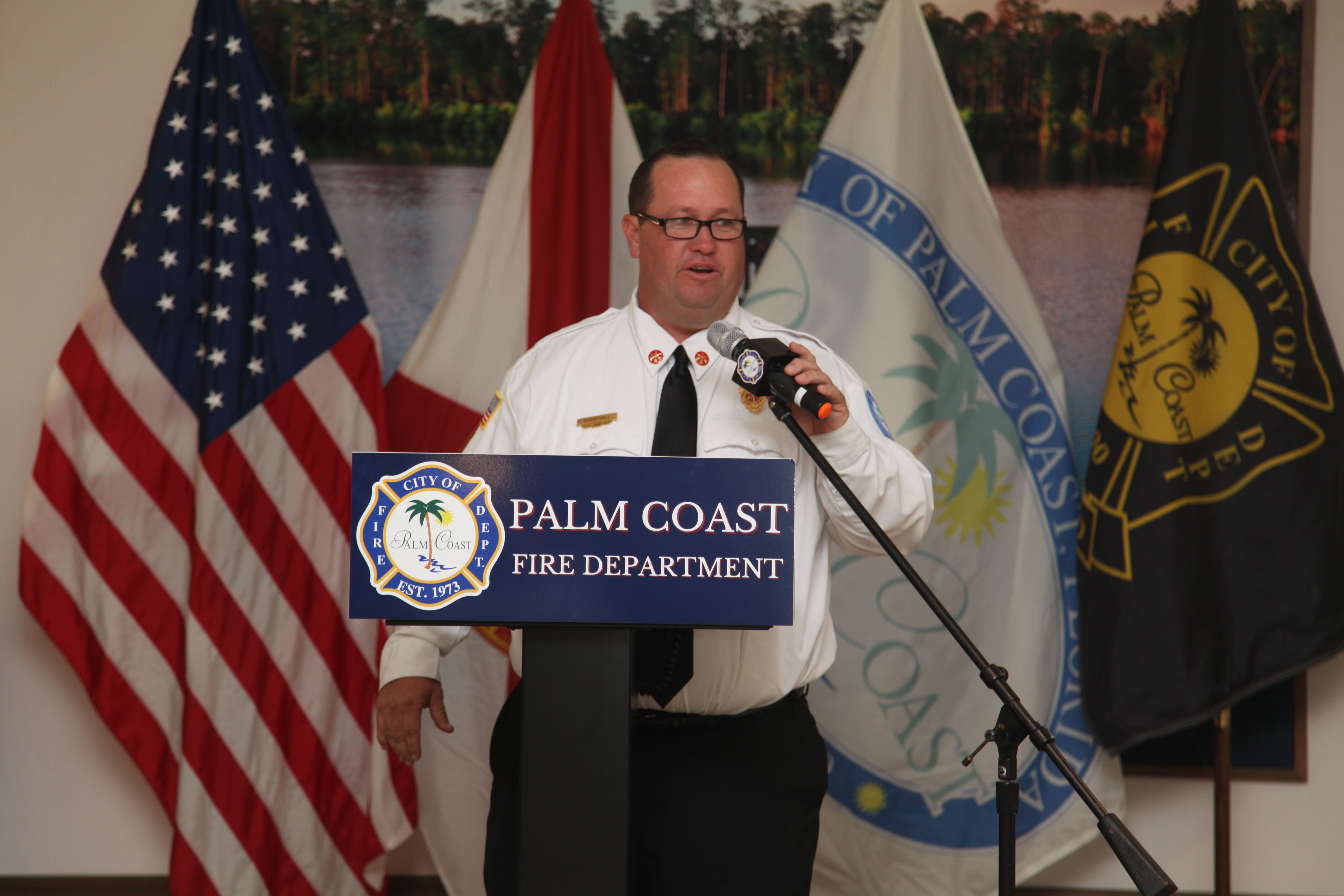 Fire Chief Forte retires, Kyle Berryhill sworn in as new Fire Chief ...