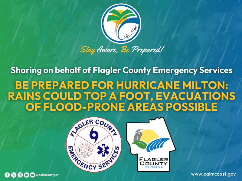 Be Prepared for Hurricane Milton: Rains Could Top a Foot, Evacuations ...