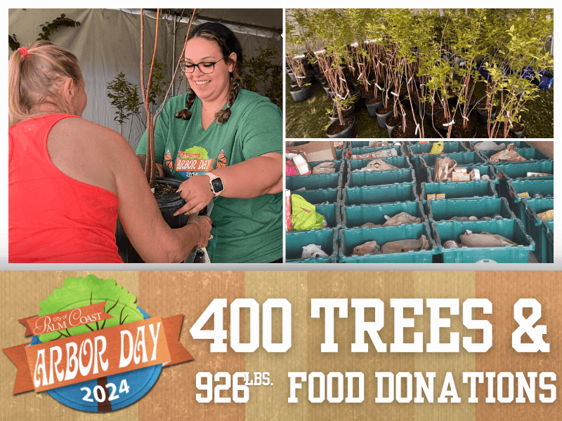 Arbor Day: 400 Trees Distributed and 926 lbs. of Food Donations ...
