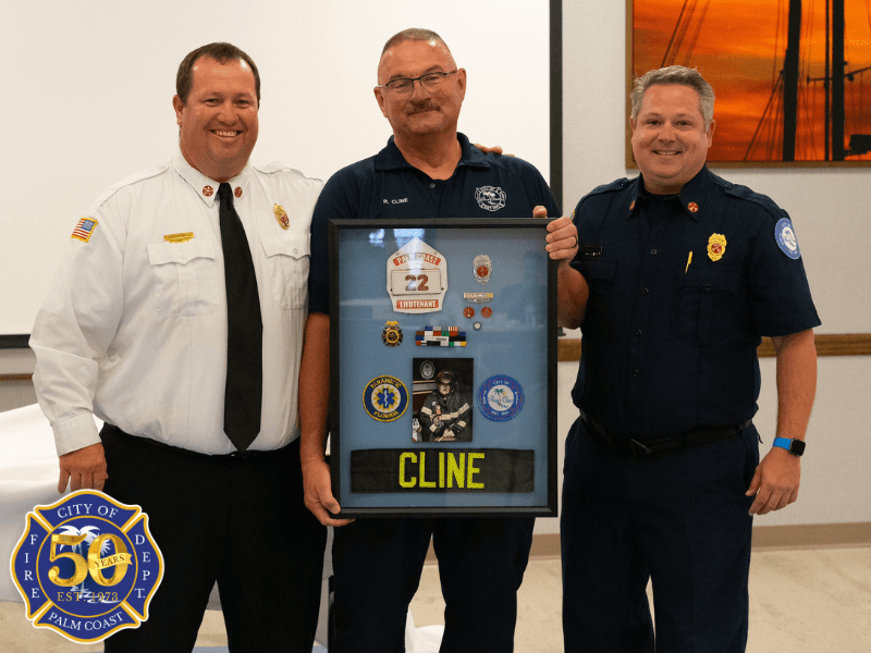 Lieutenant Richard Cline Retires After 25 Years of Service | Palm Coast ...