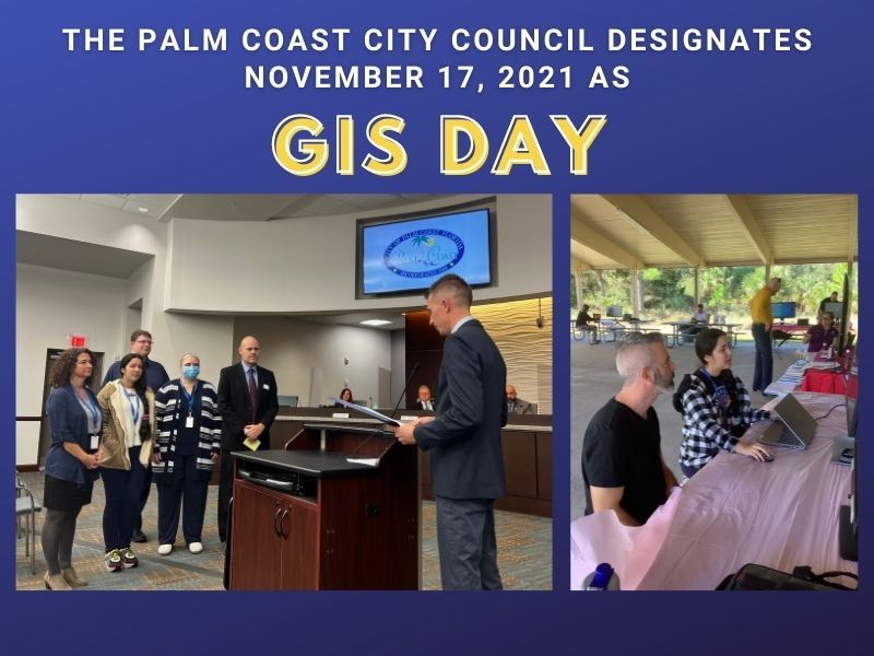 National GIS Day - November 17, 2021 | Palm Coast Connect