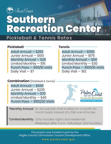 Southern Recreation Center | Palm Coast Connect